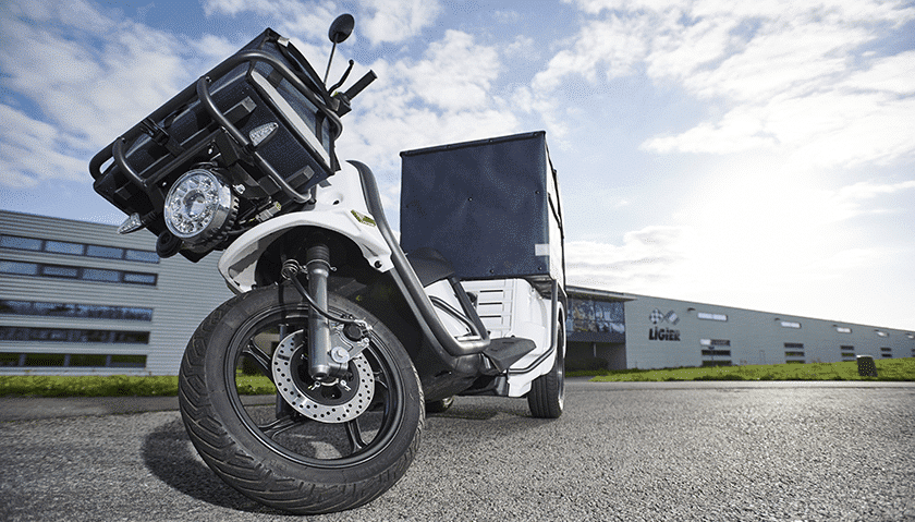 Pulse 3 Ligier Professional, le scooter électrique à 3 roues